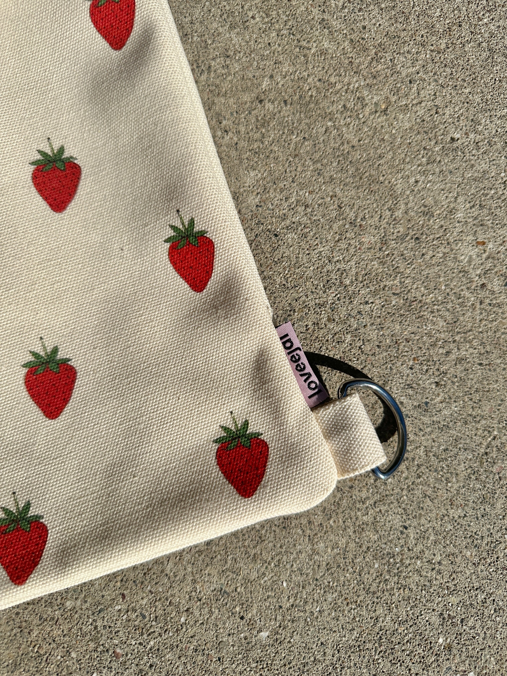 Berry Strawberry Tote Bag – Loveejai